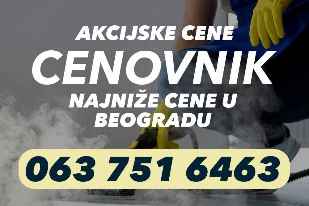 Cenovnik - Cene dubinskog pranja nameštaja u Beogradu